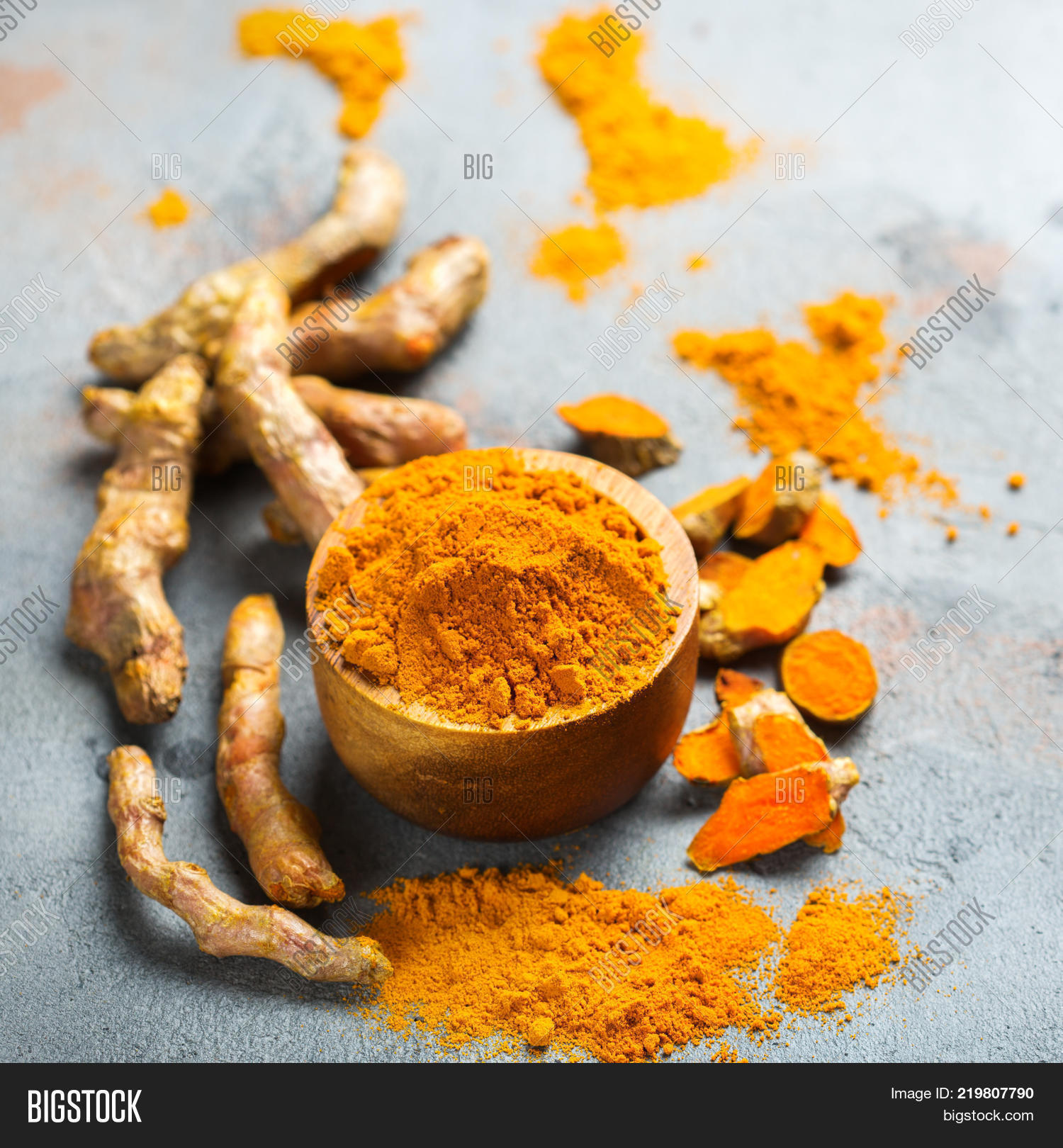 Raw Turmeric Root Image & Photo (Free Trial) | Bigstock