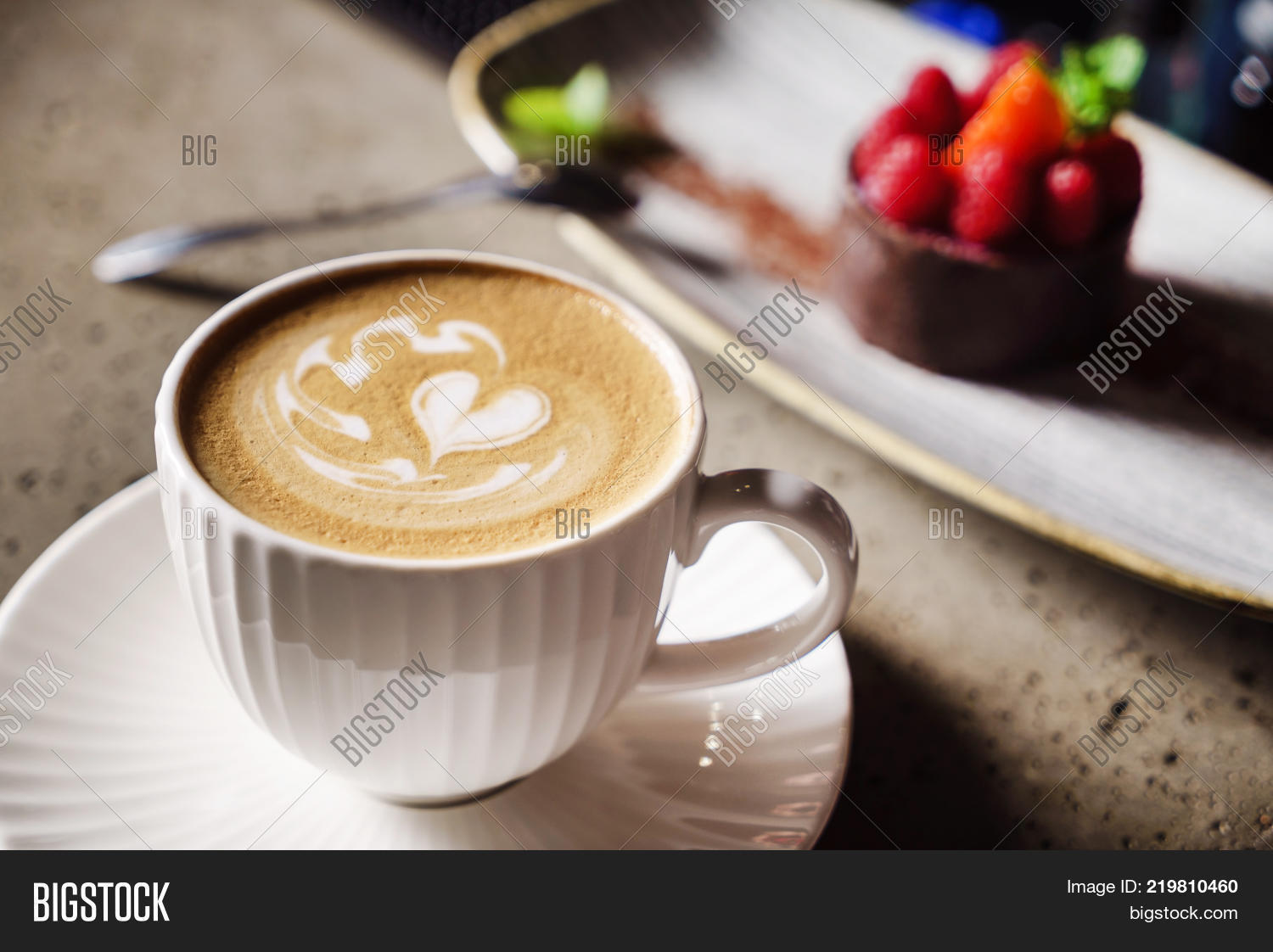 Cup Cappuccino Image & Photo (Free Trial) | Bigstock