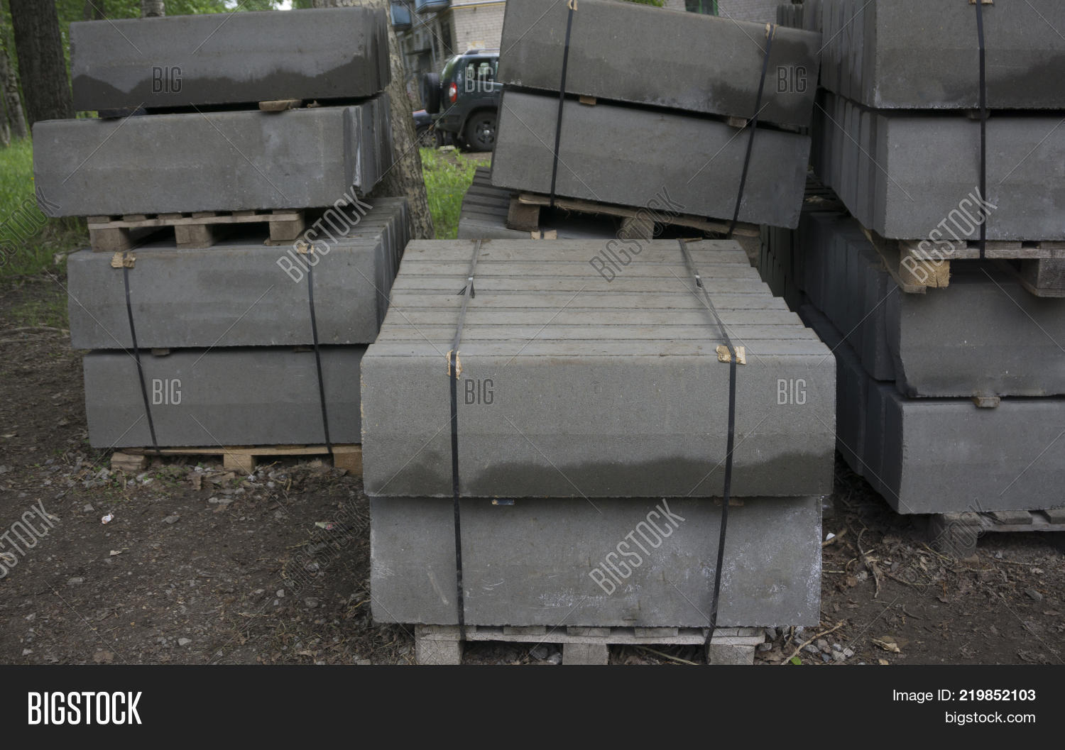 Stack Concrete Image & Photo (Free Trial) | Bigstock