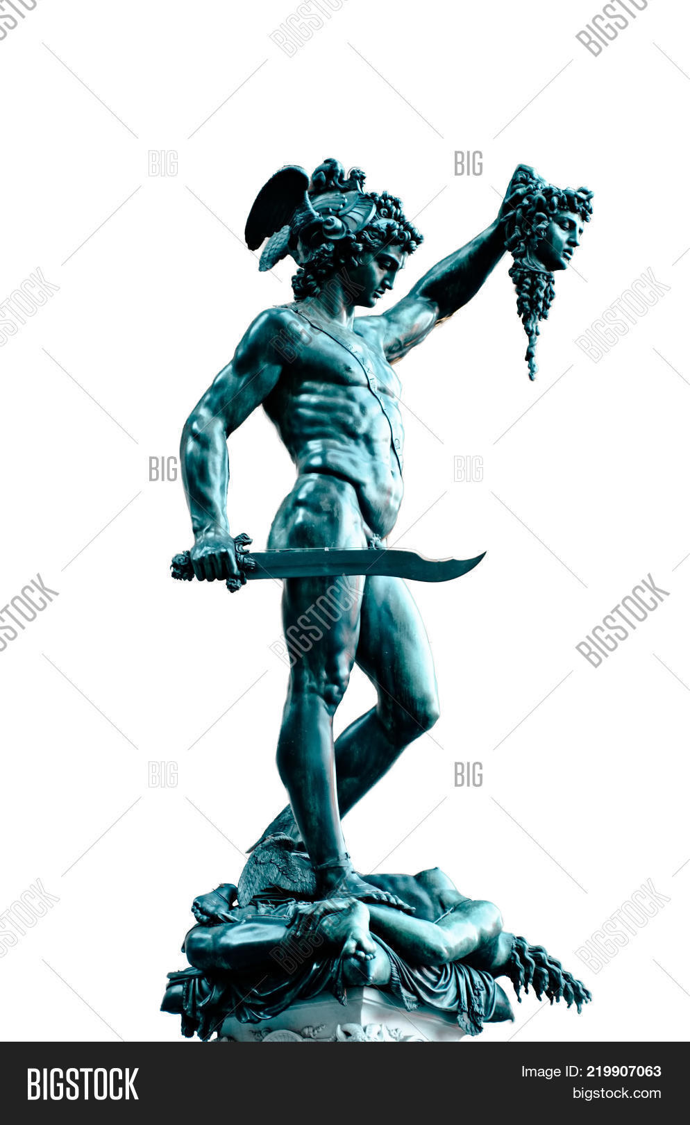 Perseus Statue Head Image & Photo (Free Trial) | Bigstock