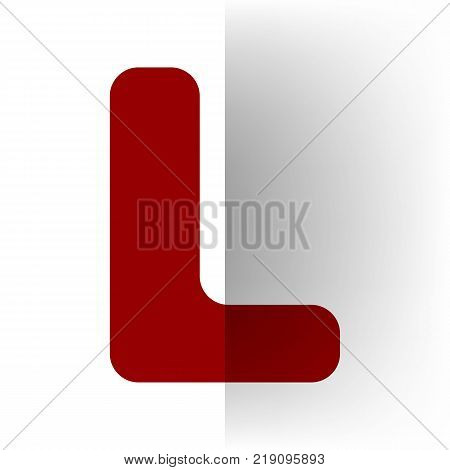 Letter L Sign Design Vector & Photo (Free Trial) | Bigstock
