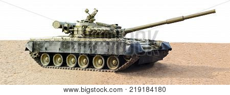 Tank Isolated T80 On Image & Photo (Free Trial) | Bigstock