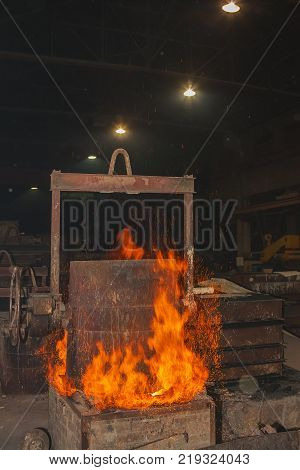 Molten Metal. Left Image & Photo (Free Trial) | Bigstock