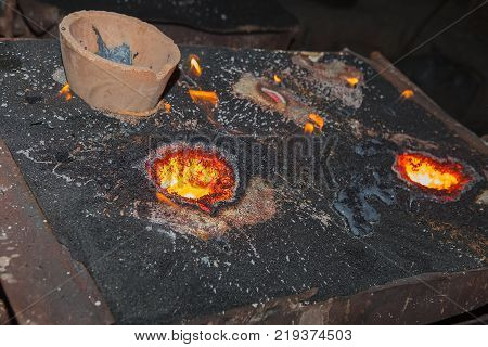 Molten Metal. Left Image & Photo (Free Trial) | Bigstock