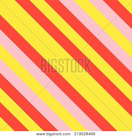 Seamless Pattern in Memphis Neon Colors, Straight Diagonal Thin Line ...