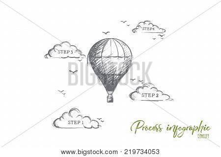 Process Infographic Vector & Photo (Free Trial) | Bigstock