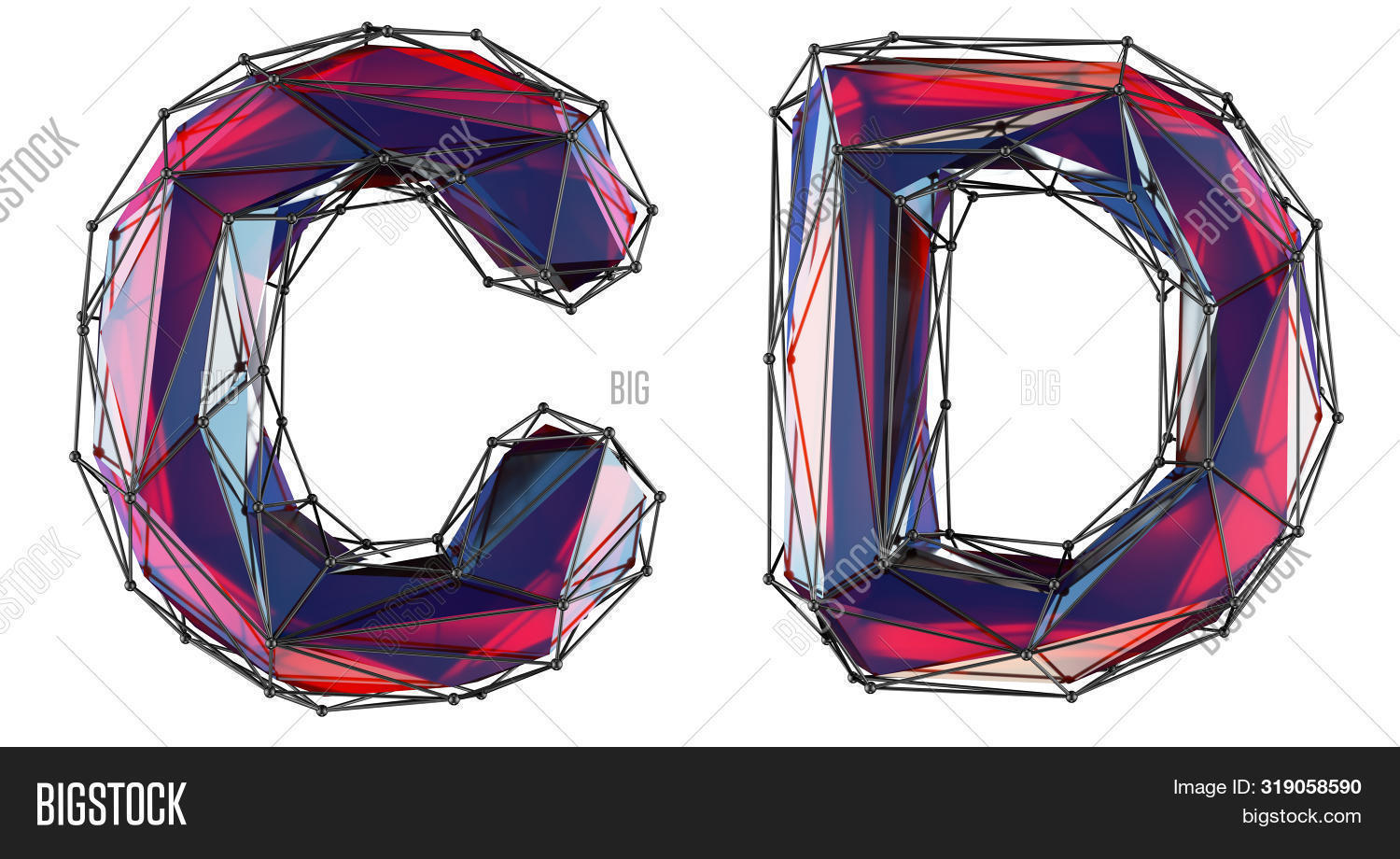 Realistic 3D Letters Image & Photo (Free Trial) | Bigstock