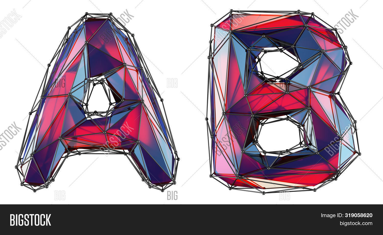 Realistic 3D Letters Image & Photo (Free Trial) | Bigstock