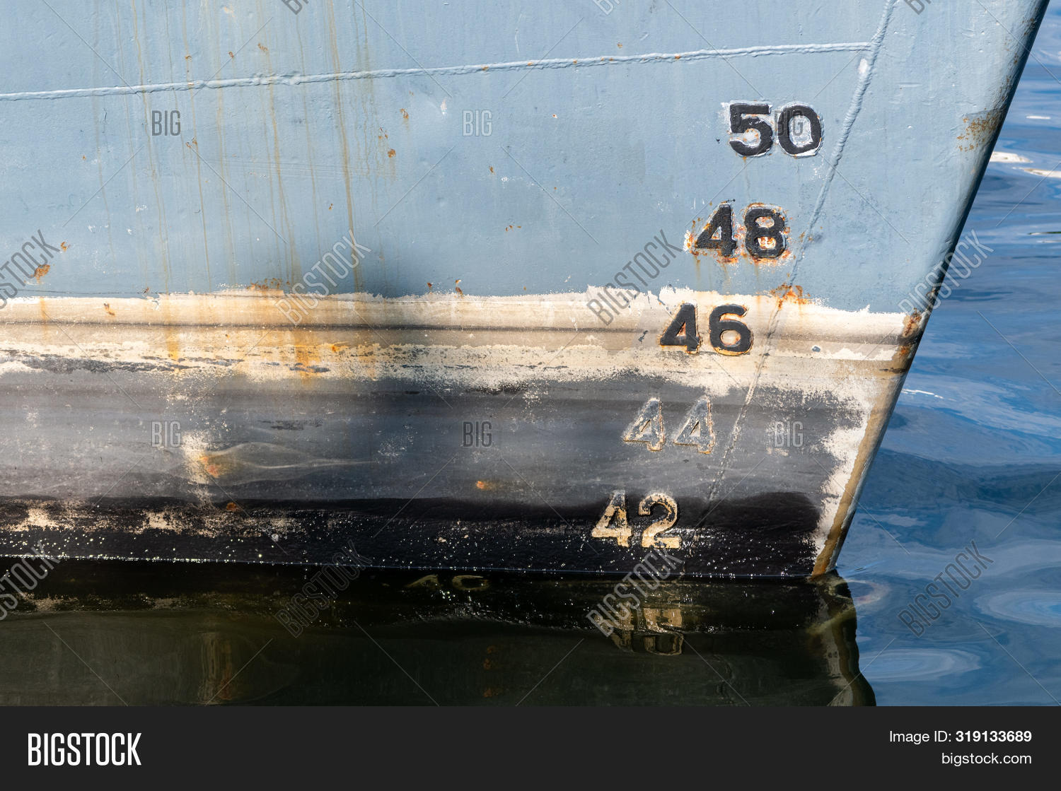 Old Ship Draft On Hull Image & Photo (Free Trial) | Bigstock
