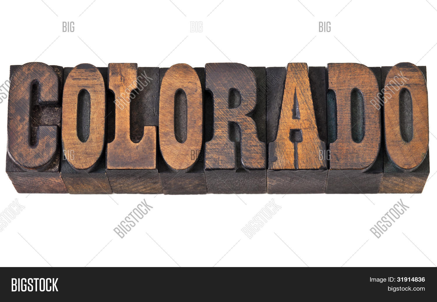Colorado - Isolated Image & Photo (Free Trial) | Bigstock