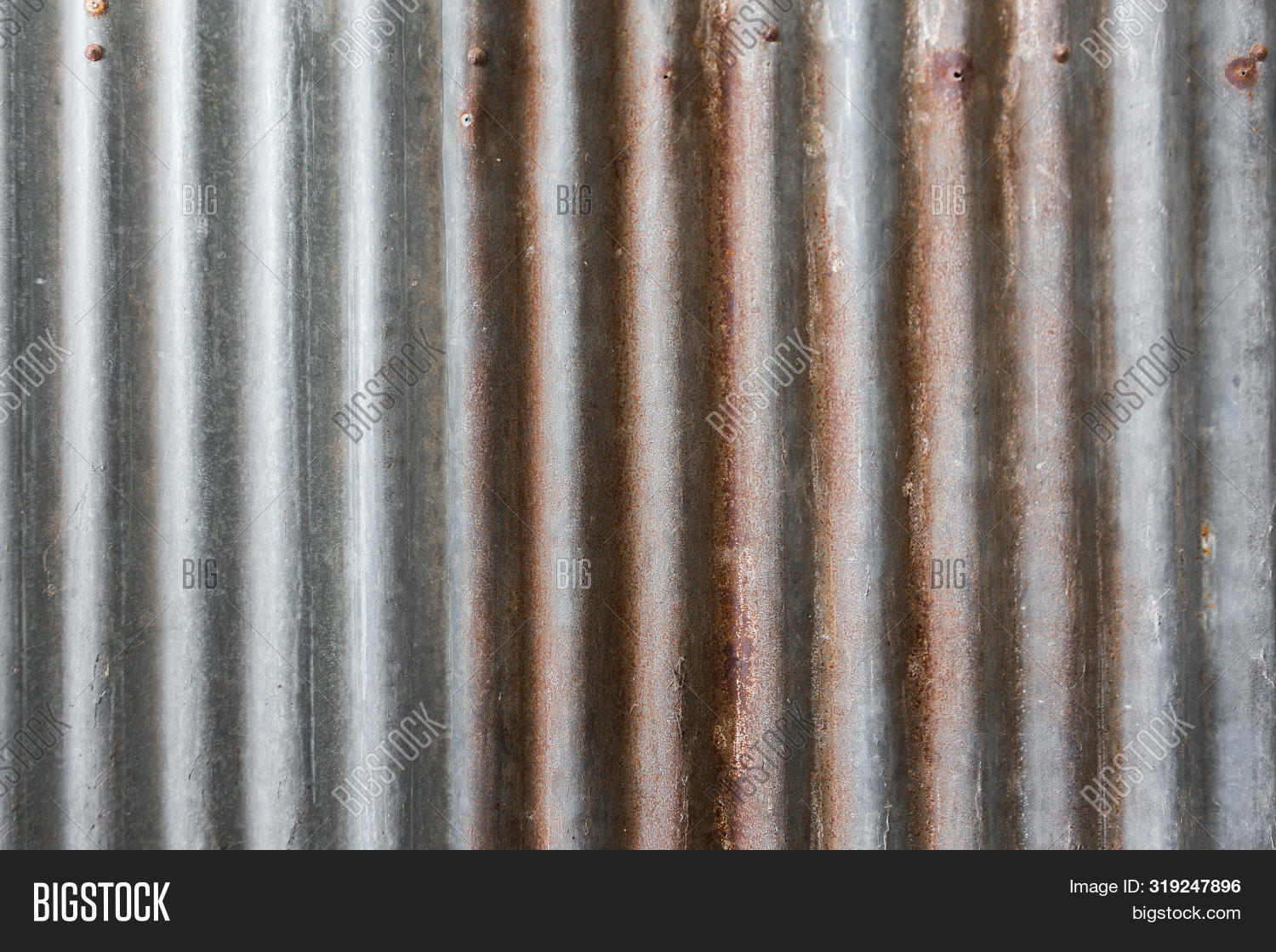 Imagen y foto Close Zinc Sheet (prueba gratis) | Bigstock