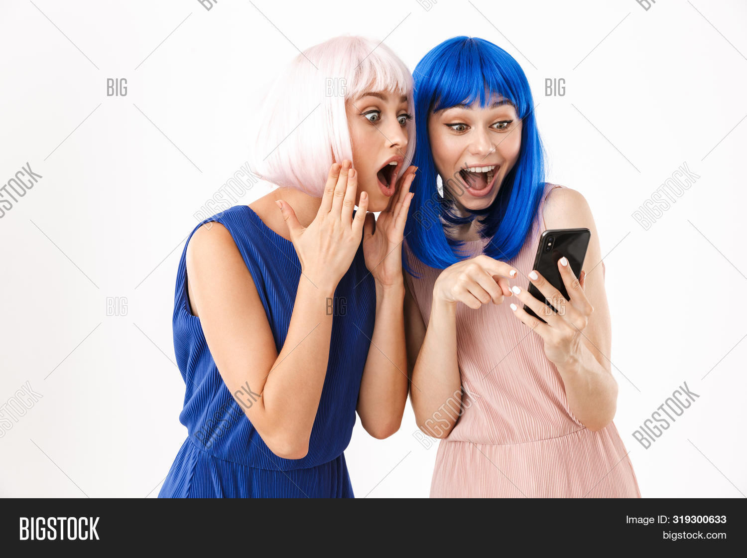 Portrait Two Shocked Image & Photo (Free Trial) | Bigstock