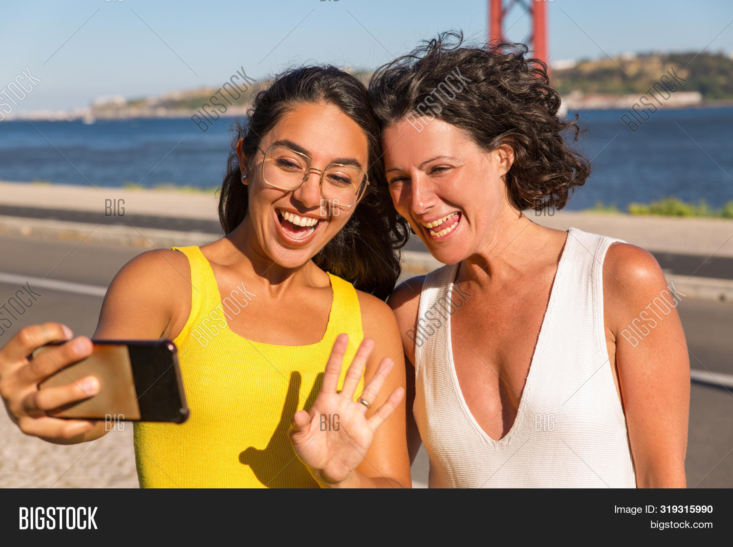 Happy Female Friends Image & Photo (Free Trial) | Bigstock