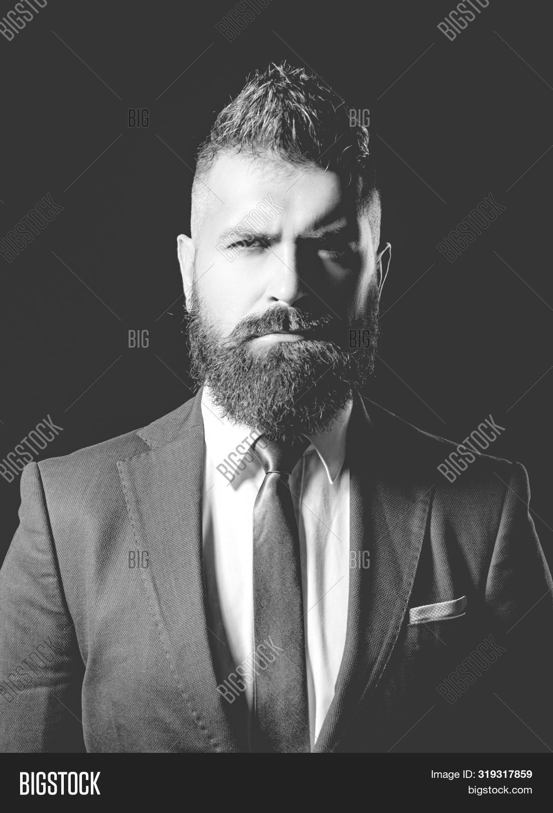 Handsome Bearded Man. Image & Photo (Free Trial) | Bigstock
