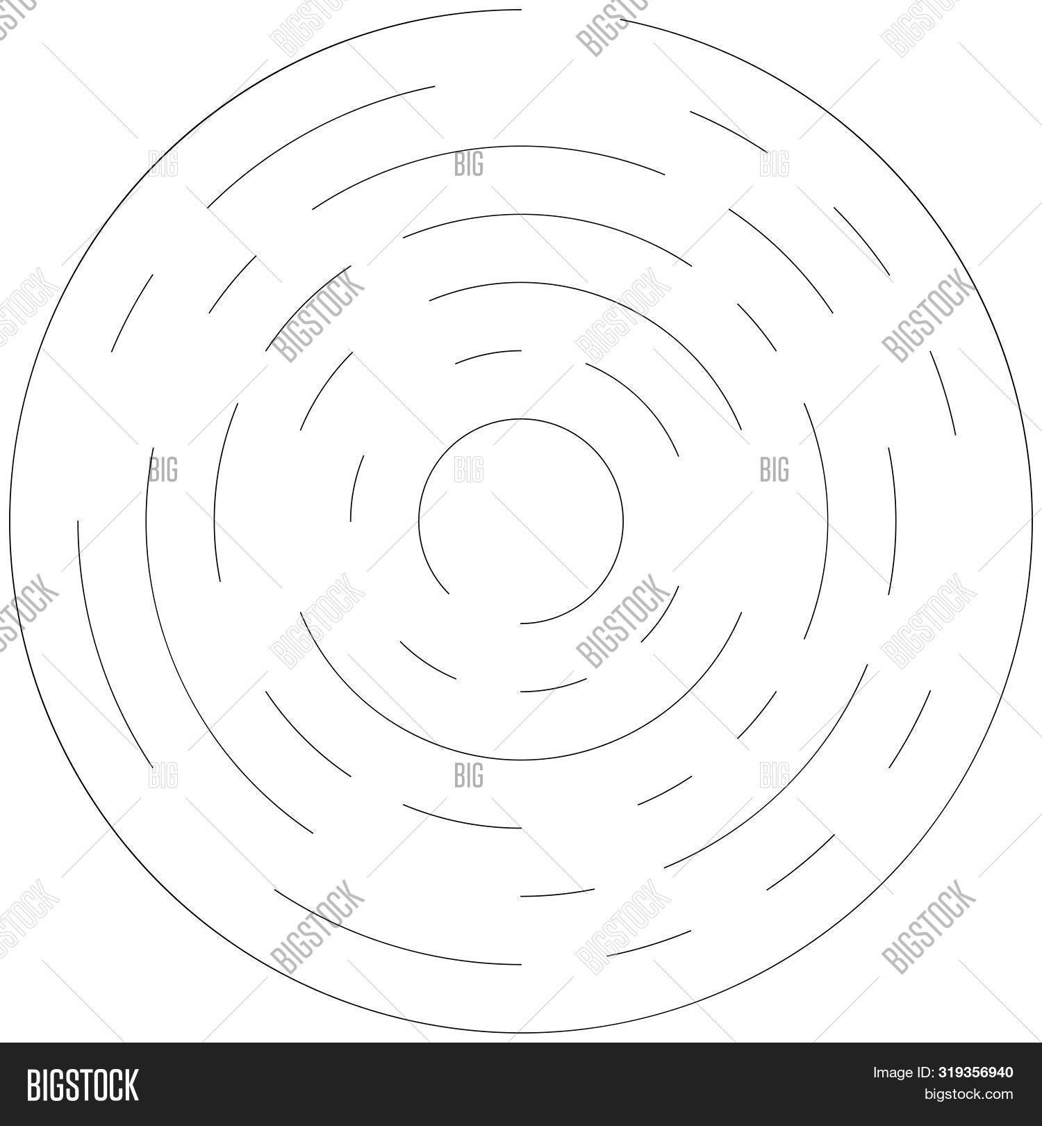 Radial Ray, Beam Vector & Photo (Free Trial) | Bigstock