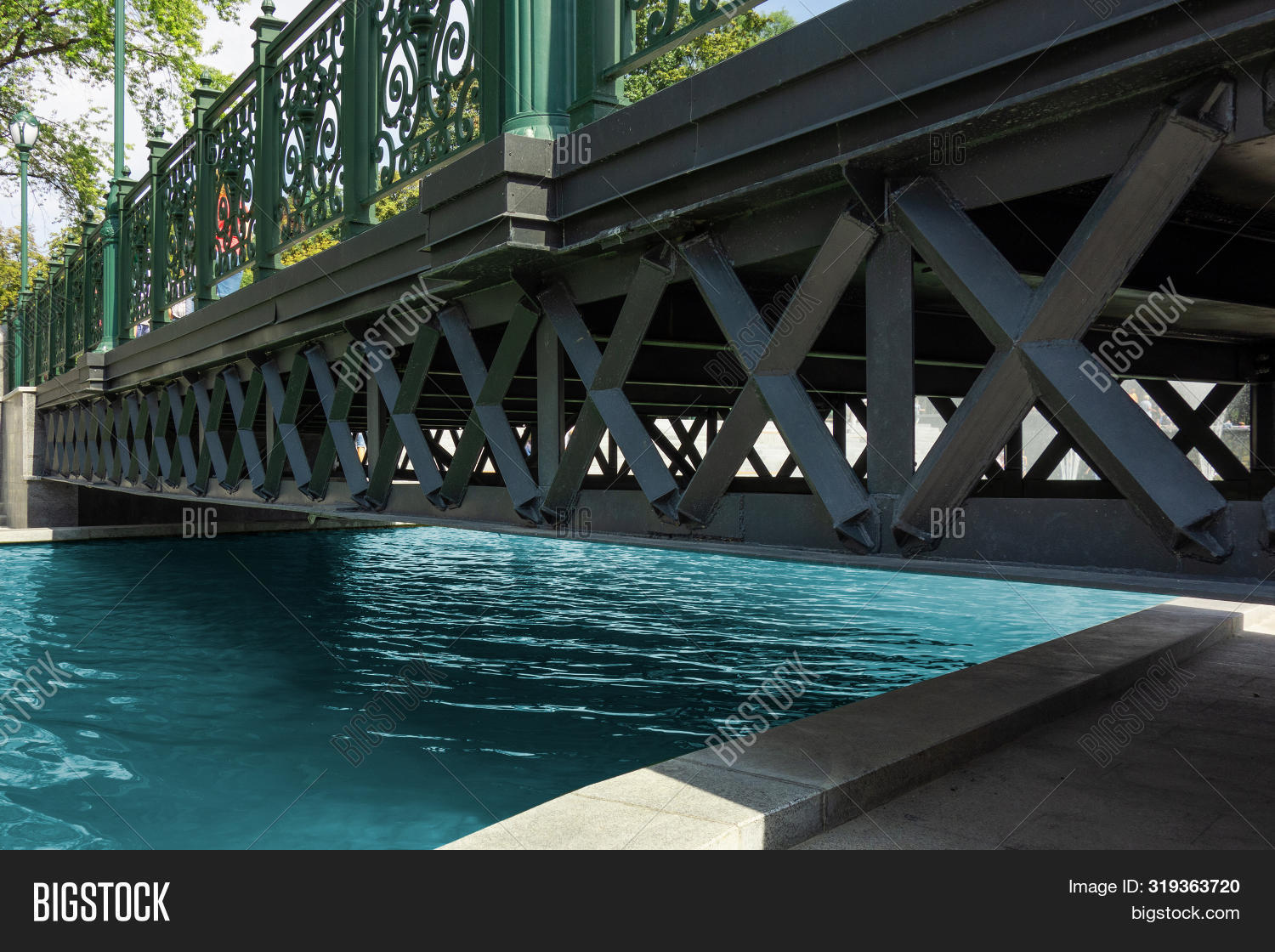 Bridge Across Water Image & Photo (Free Trial) | Bigstock