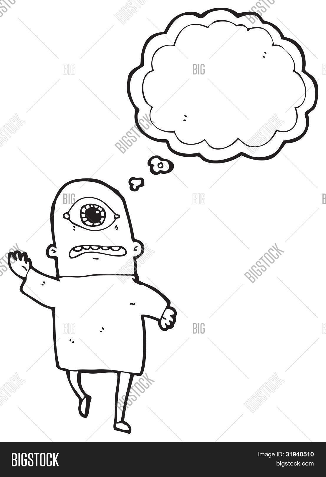 Cartoon Cyclops Image & Photo (Free Trial) | Bigstock