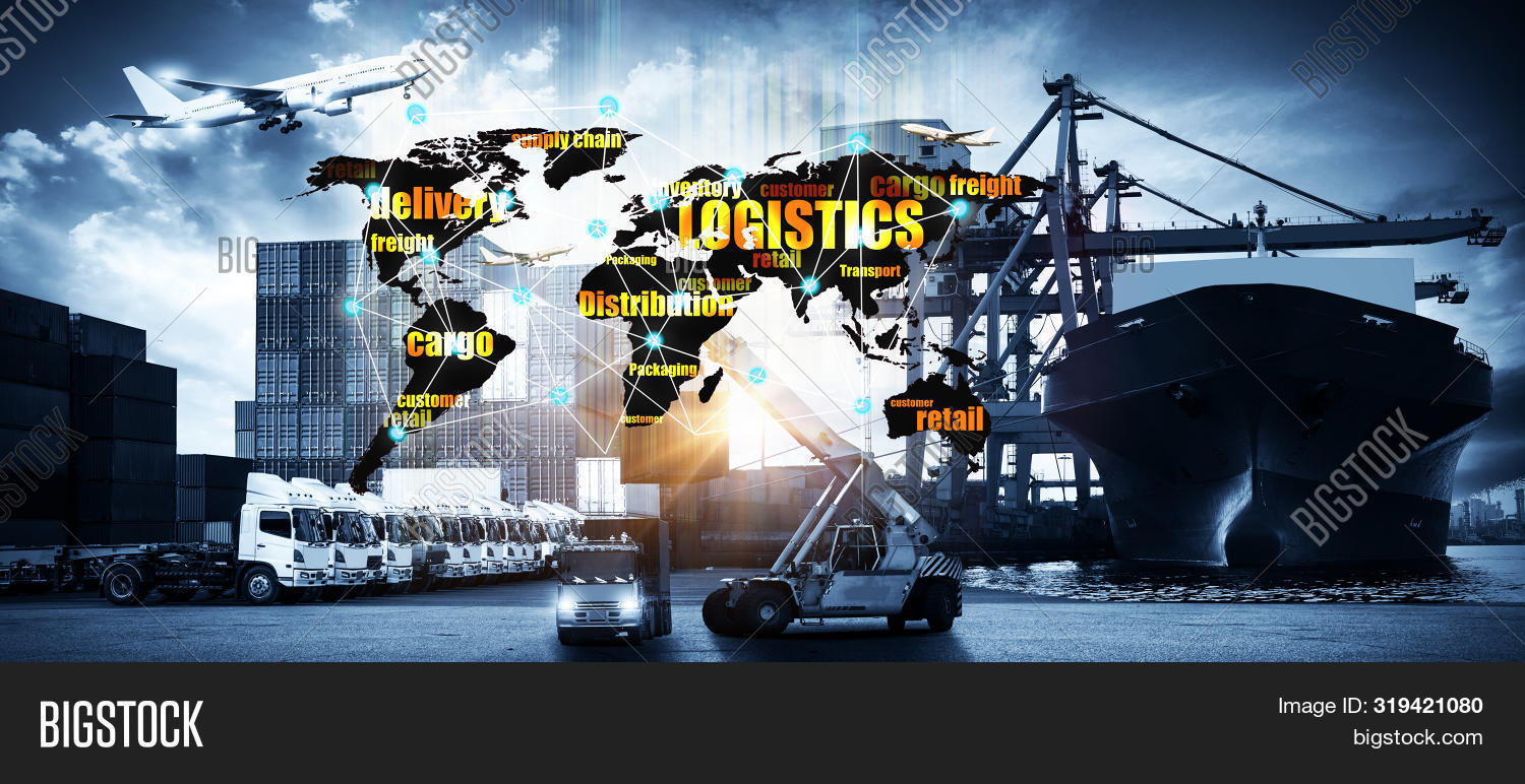 World Map Logistic Image & Photo (Free Trial) | Bigstock