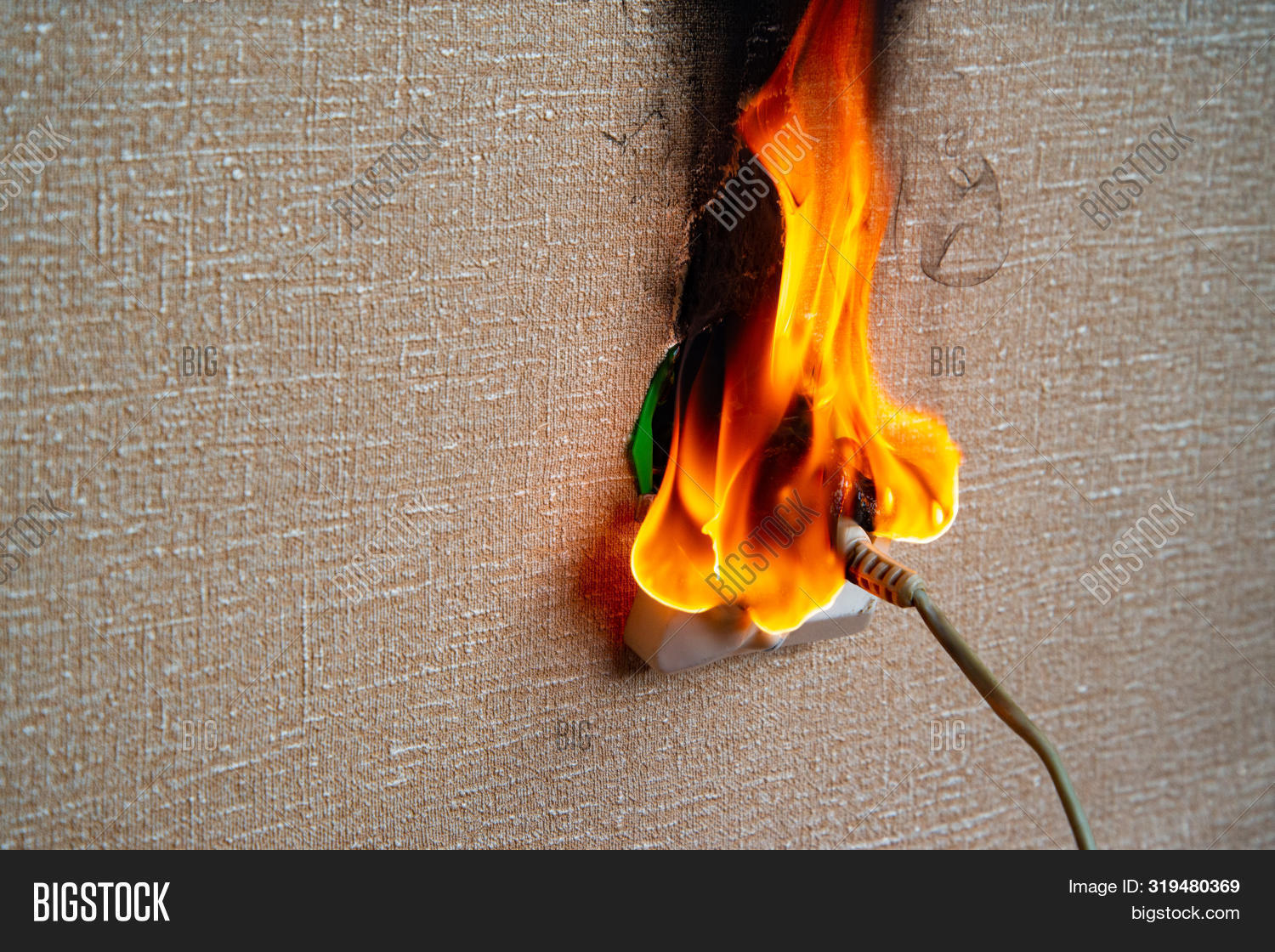 Burning Electrical Image & Photo (Free Trial) | Bigstock