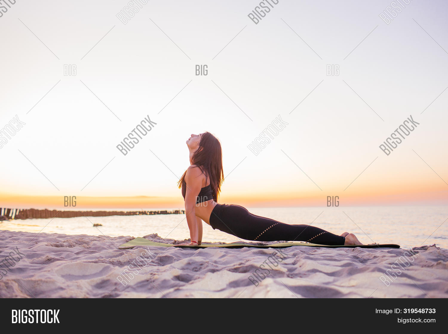 Young Slim Yogi Woman Image & Photo (Free Trial) | Bigstock