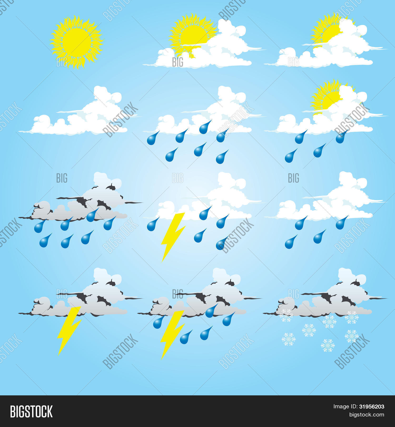 Synoptic Symbols Vector & Photo (Free Trial) | Bigstock