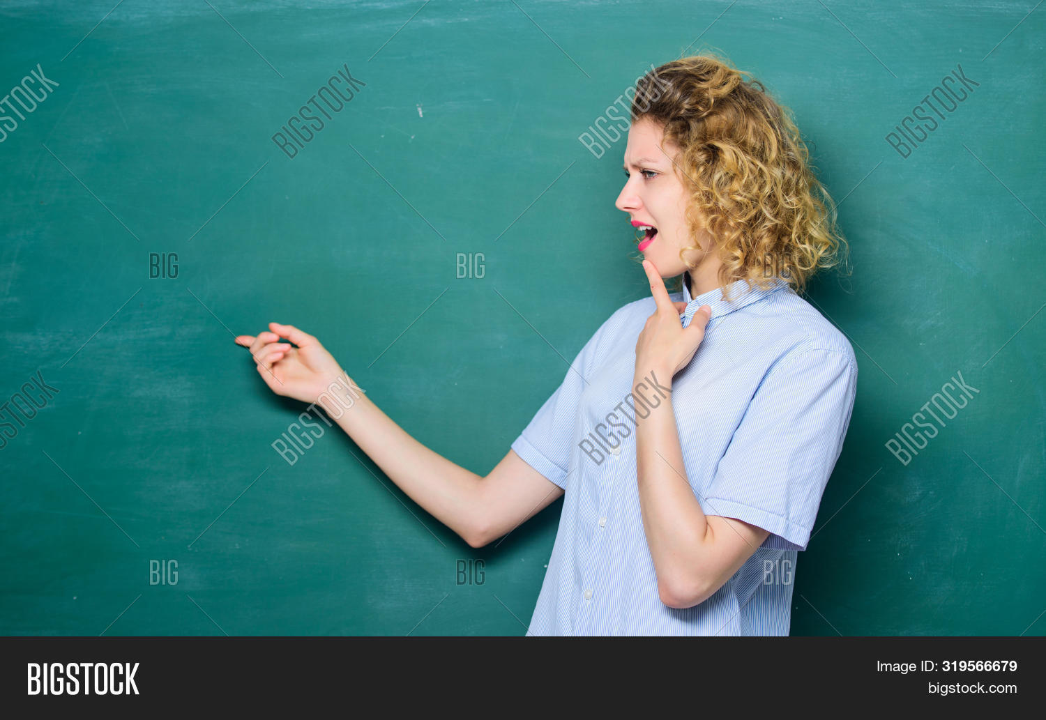 Teacher Explain Hard Image & Photo (Free Trial) | Bigstock