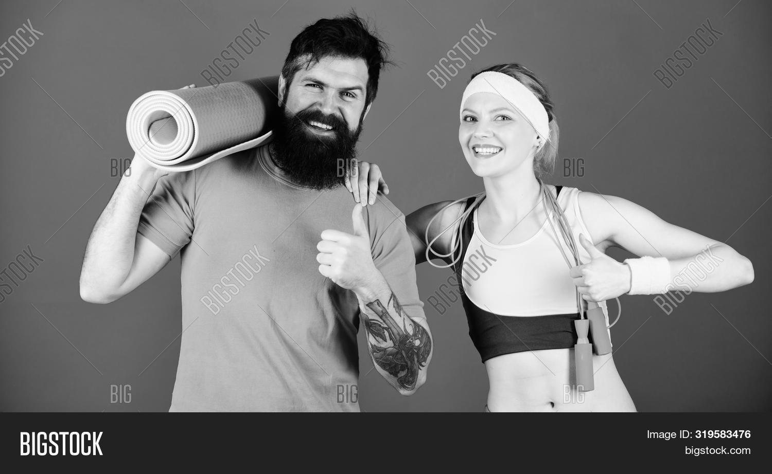 Man Woman Exercising Image & Photo (Free Trial) | Bigstock