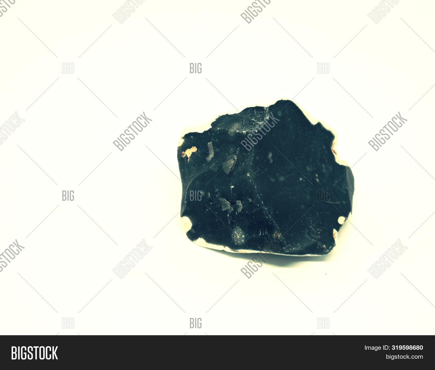 Chipped Obsidian Stone Image & Photo (Free Trial) | Bigstock