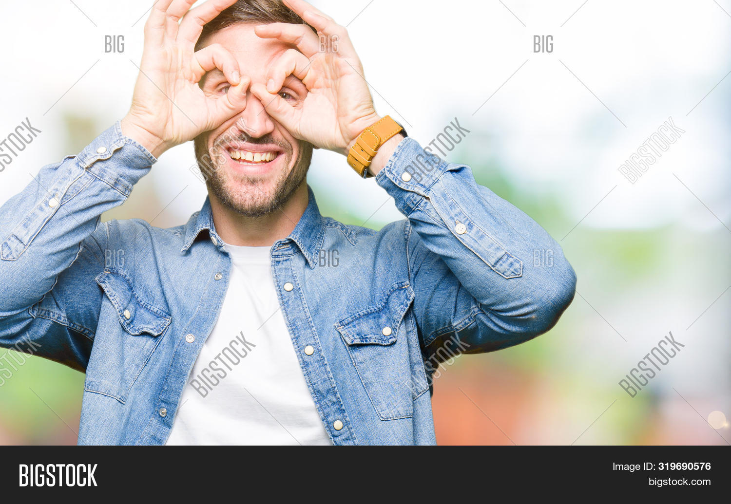 Handsome Man Blue Eyes Image & Photo (Free Trial) | Bigstock
