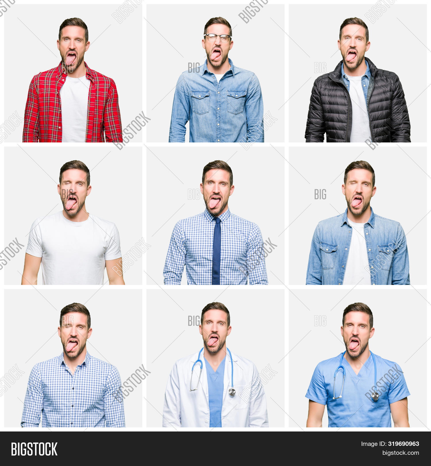 Collage Attractive Image & Photo (Free Trial) | Bigstock