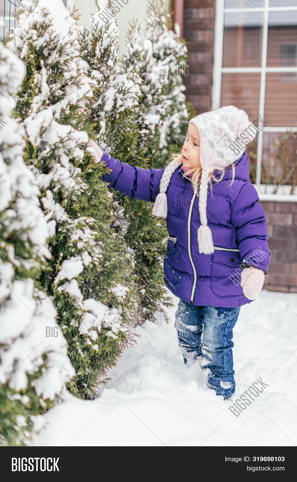 Little Girl Blue Image & Photo (Free Trial) | Bigstock