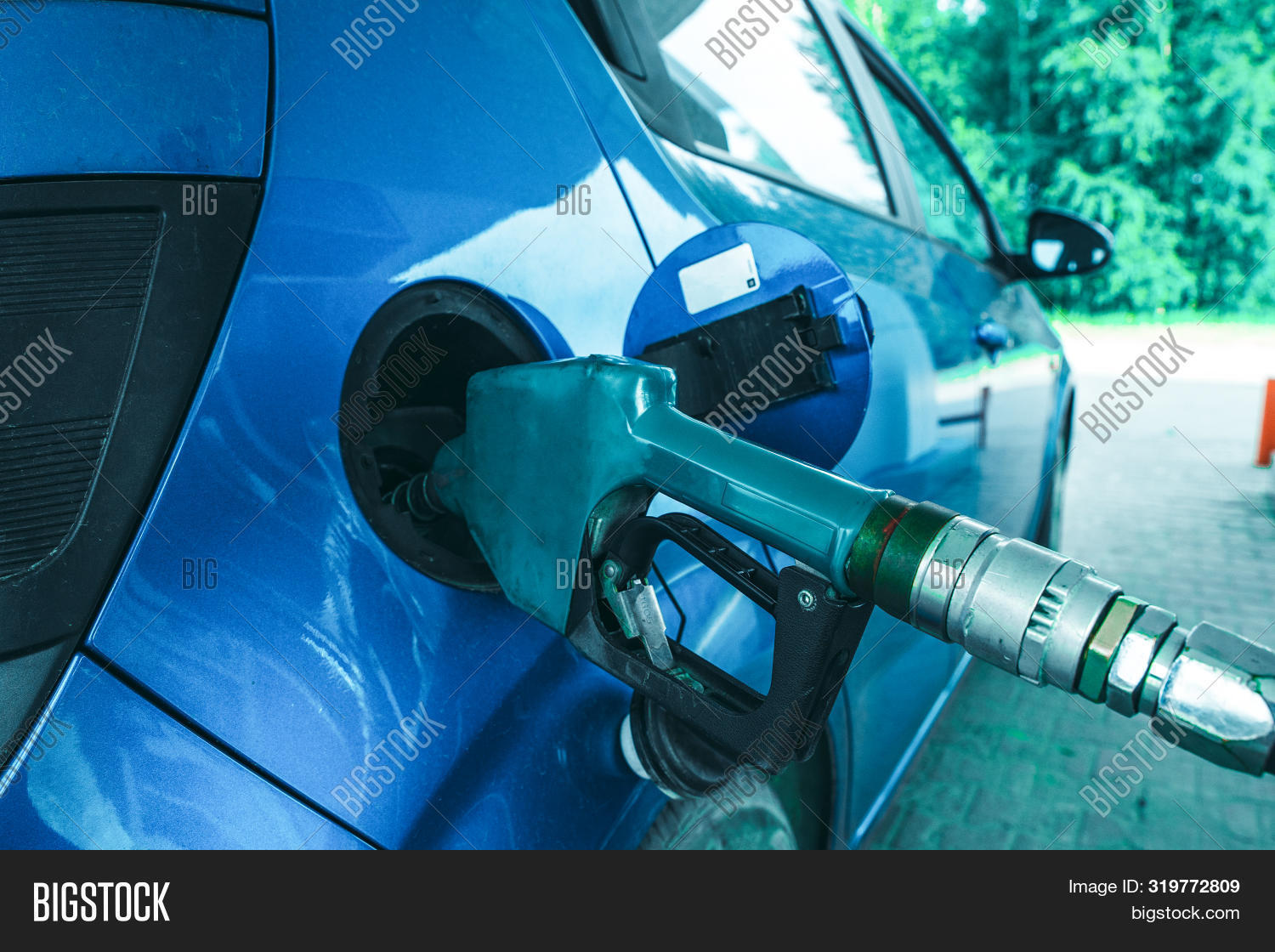 Gasoline Filling Gun Image & Photo (Free Trial) | Bigstock