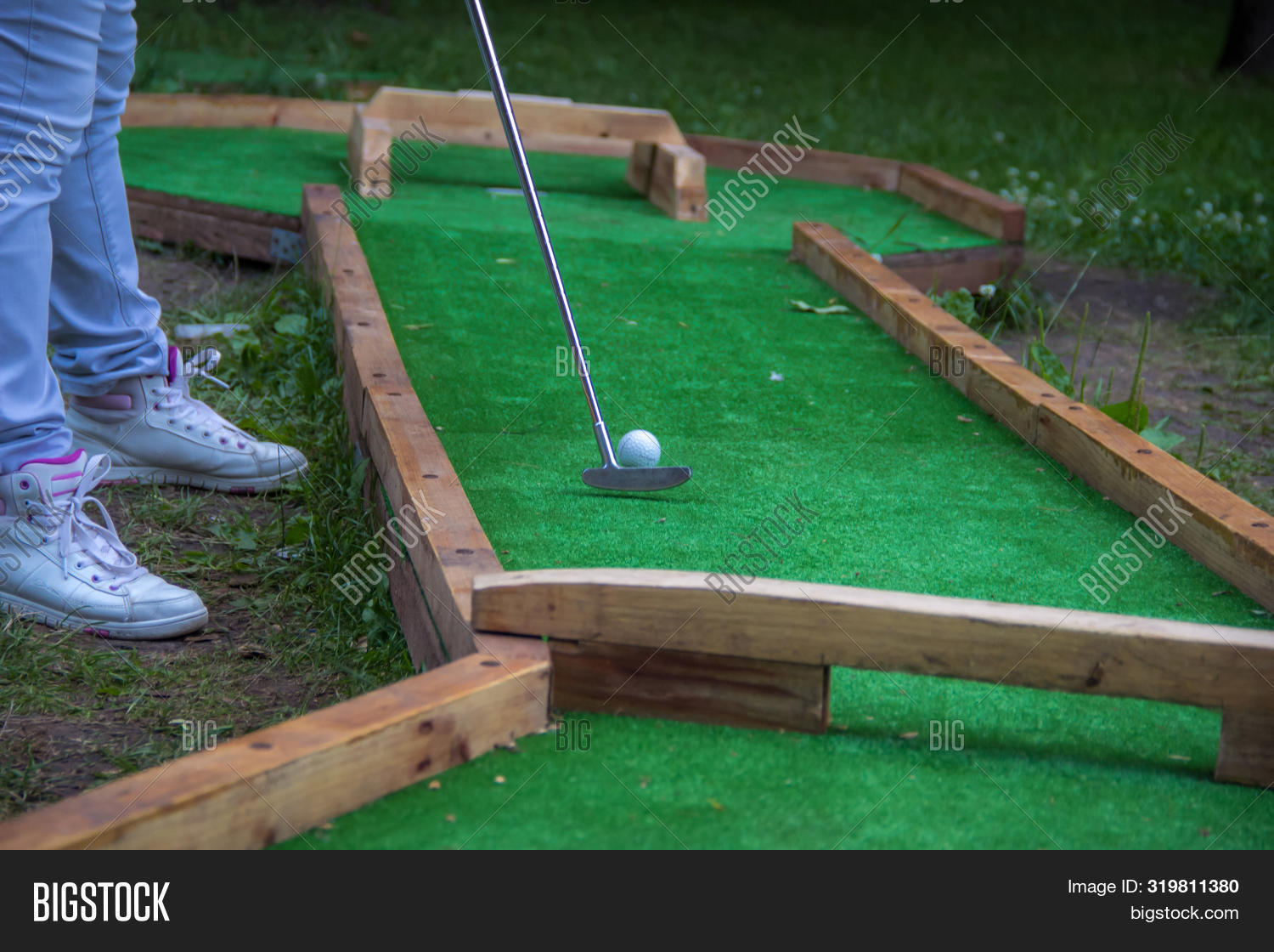 Woman S Legs, Golfing Image & Photo (Free Trial) | Bigstock