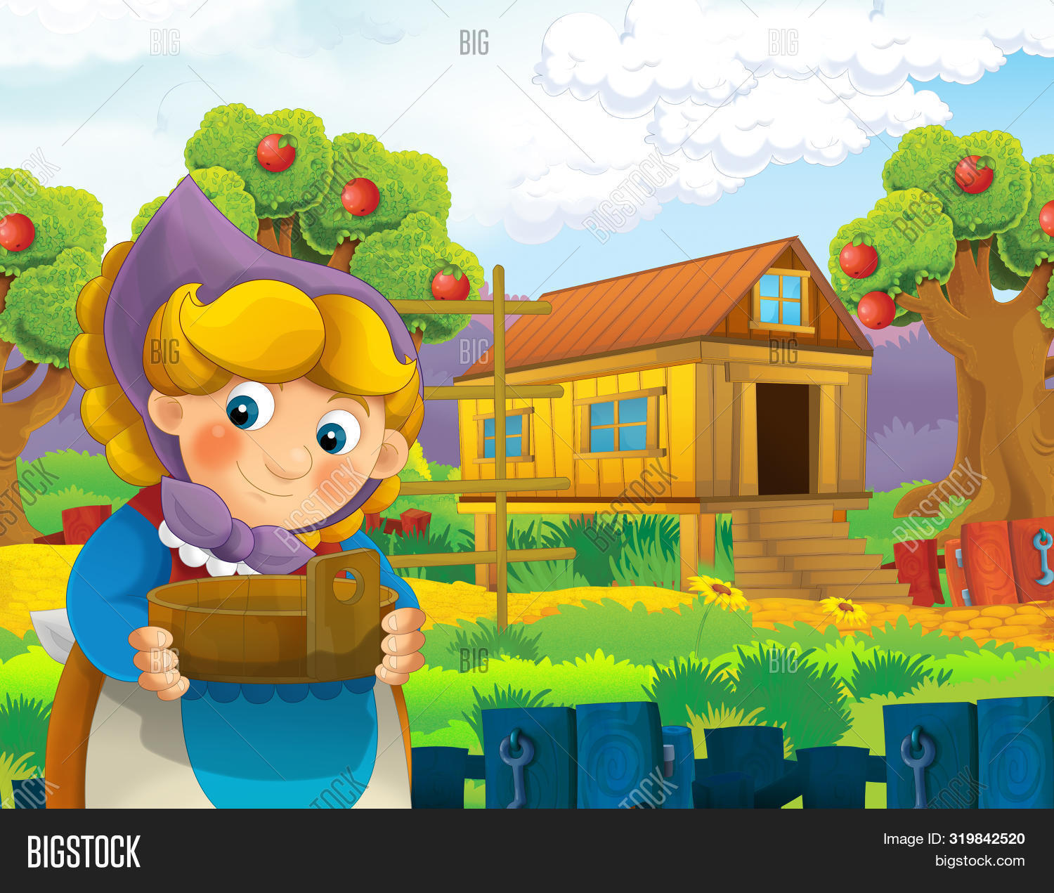 Cartoon Scene Happy Image & Photo (Free Trial) | Bigstock