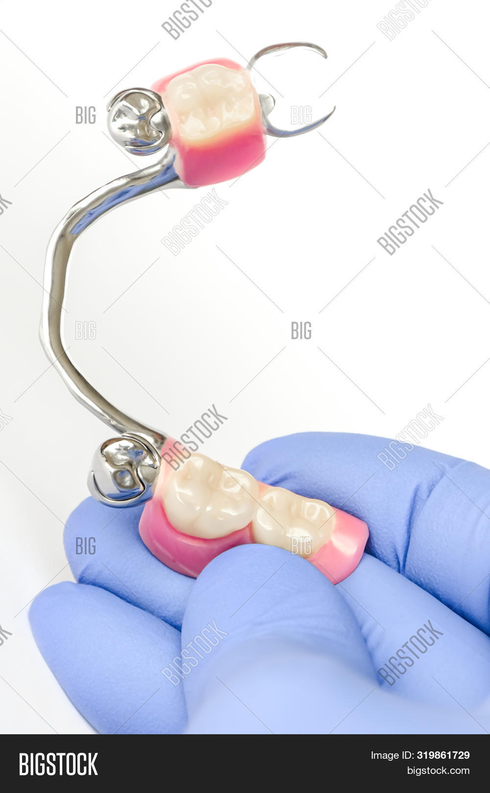 Clasp Denture On Lower Image & Photo (Free Trial) | Bigstock