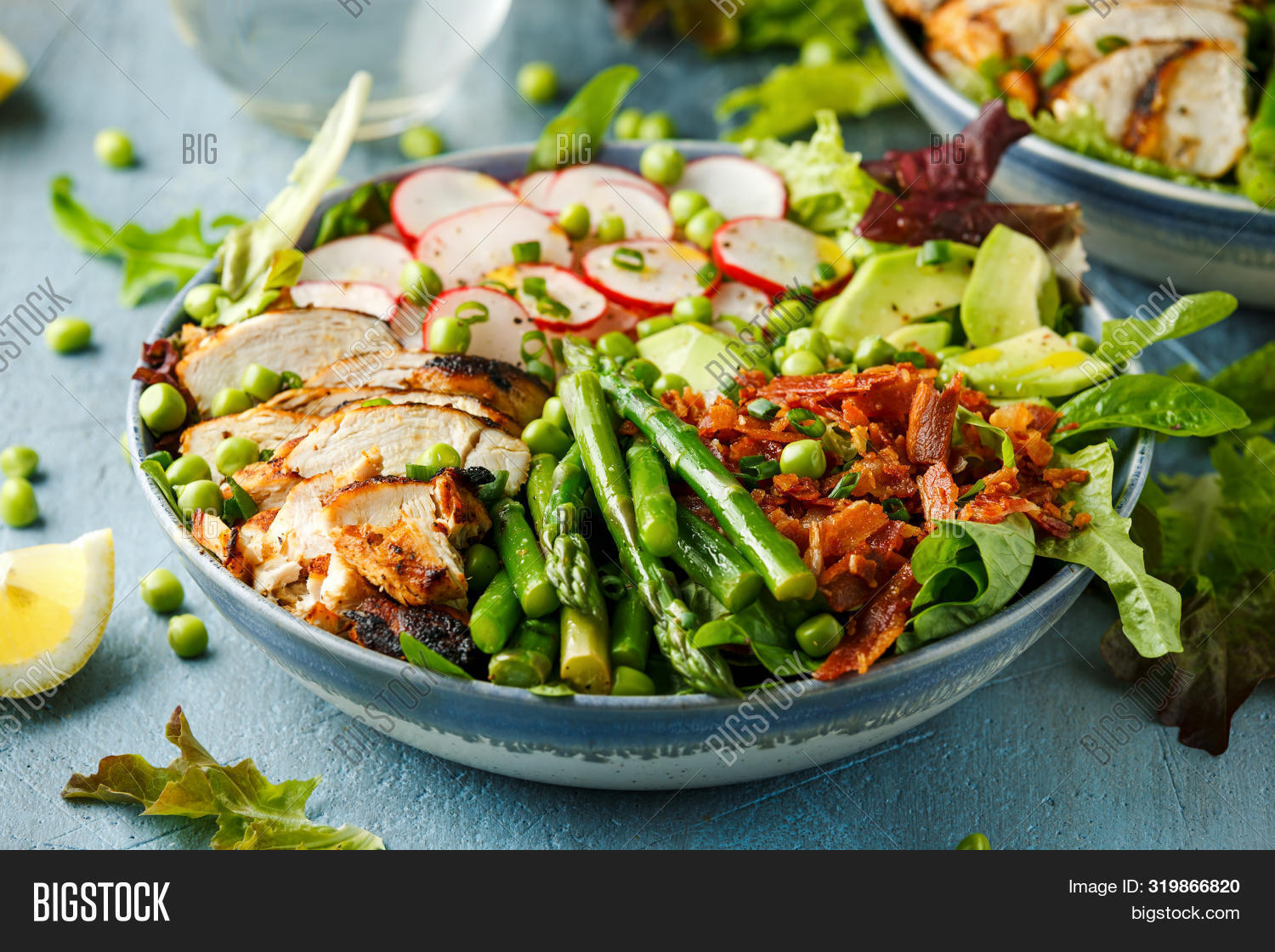 Cobb Salad Bowl Image & Photo (Free Trial) | Bigstock