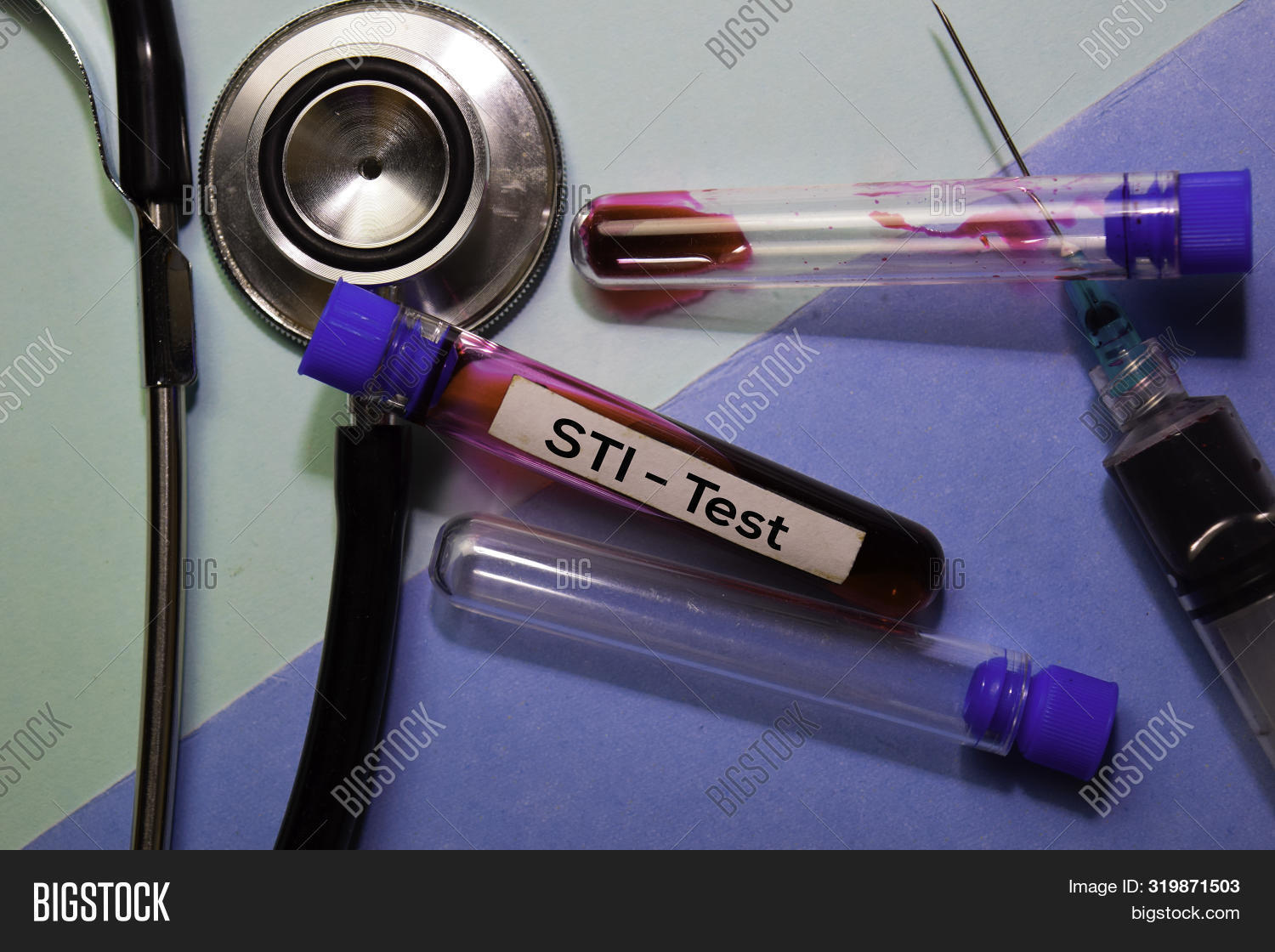 Sti - Test Blood Image & Photo (Free Trial) | Bigstock