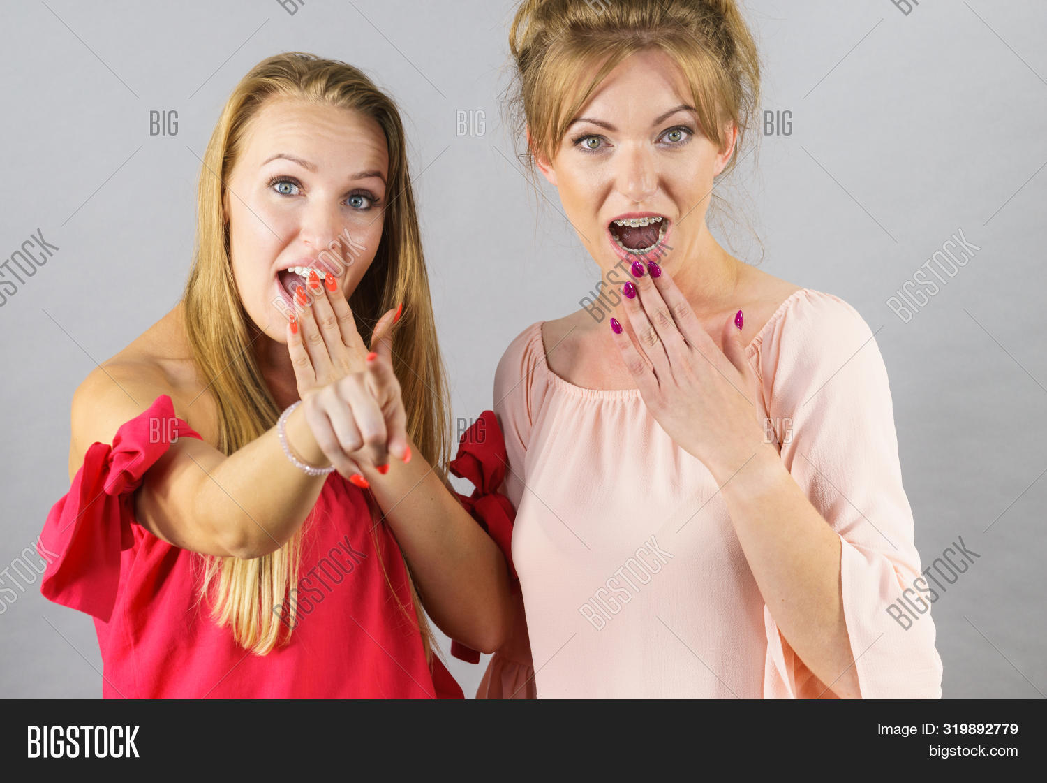 Two Young Women Image & Photo (Free Trial) | Bigstock