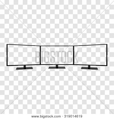 Three Computer Vector & Photo (Free Trial) | Bigstock