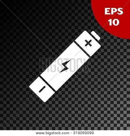 White Battery Icon Vector & Photo (Free Trial) | Bigstock