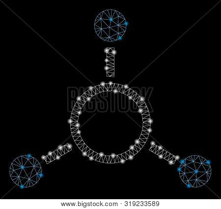 Bright Mesh Radial Vector & Photo (Free Trial) | Bigstock