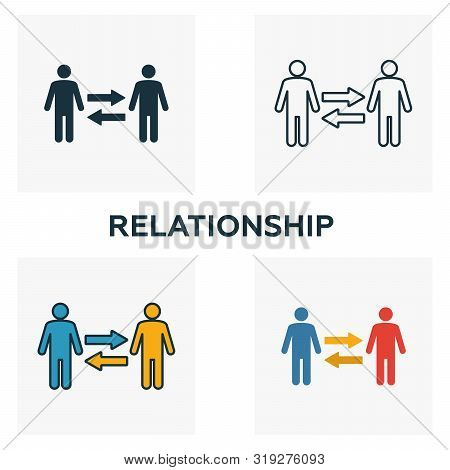 Relationship Icon Set Vector & Photo (Free Trial) | Bigstock