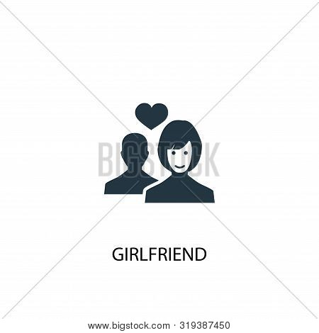 Girlfriend Icon. Vector & Photo (Free Trial) | Bigstock