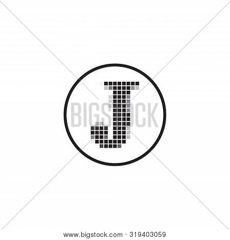 J Letter Pixel Motion Vector & Photo (Free Trial) | Bigstock