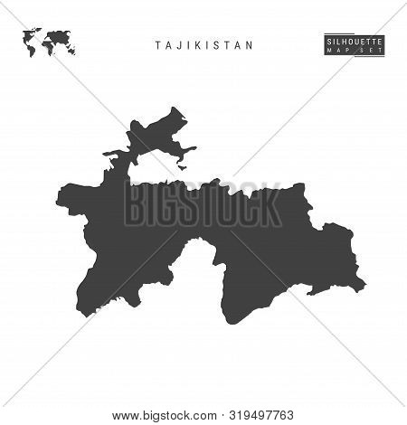 Tajikistan Blank Vector & Photo (Free Trial) | Bigstock