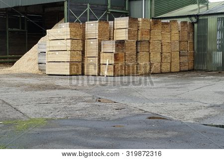 Wood Chips Pellets Image & Photo (Free Trial) | Bigstock