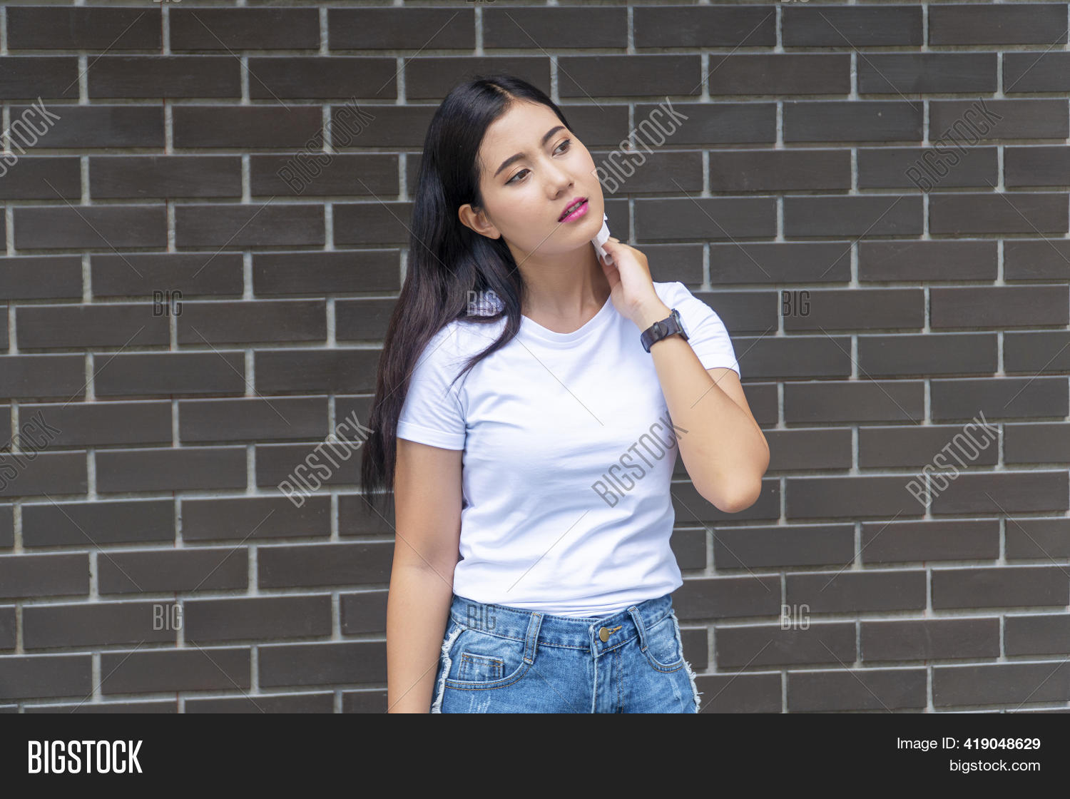 Tired Woman Long Hair Image & Photo (Free Trial) | Bigstock