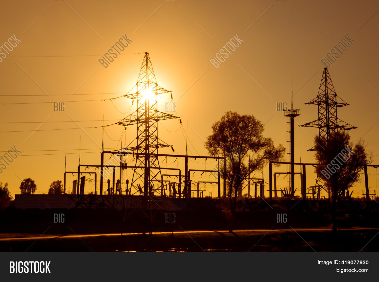 Power Substation Power Image & Photo (Free Trial) | Bigstock