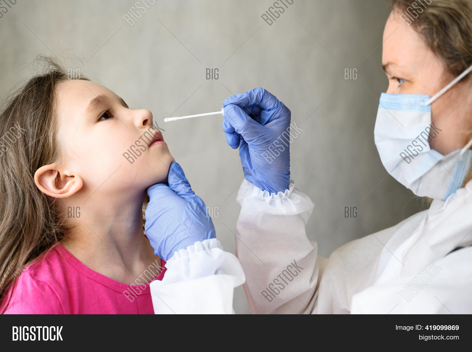 Covid-19 Pcr Test Kid Image & Photo (Free Trial) | Bigstock