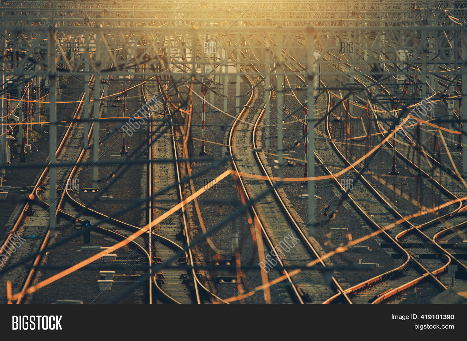 Modern Railroad Image & Photo (Free Trial) | Bigstock